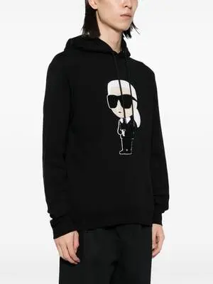 Karl Lagerfeld Patch Hoodie