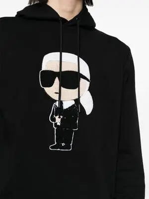 Karl Lagerfeld Patch Hoodie