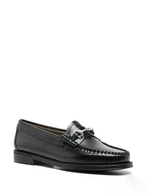 G.H.BASS Easy Weejuns Lianna Horsebit Loafers - Black