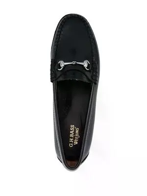 G.H.BASS Easy Weejuns Lianna Horsebit Loafers - Black
