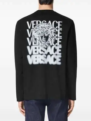 Versace Medusa Medallion Long-sleeve T-shirt