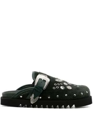 TOGA VIRILIS Eyelet Metal Mules