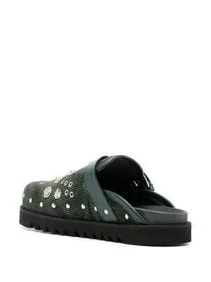 TOGA VIRILIS Eyelet Metal Mules