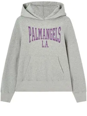 Palm Angels Textured Sweatshirts Hoodies For Women