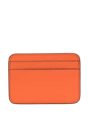 Acne Studios Leather Card Holder - Orange
