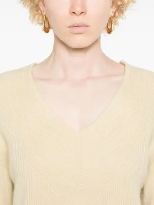 JOSEPH Ribbed-knit Cashmere Sweater
