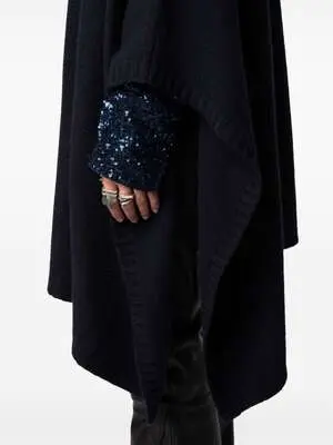Zadig&Voltaire Cashmere-blend Knitted Cape