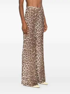 Zimmermann Illustration Flared Trousers