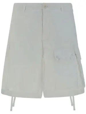 TEN C Logo Appliqué Bermuda Shorts