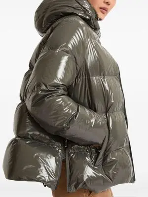 YVES SALOMON Duck-down Padded Jacket - Grey