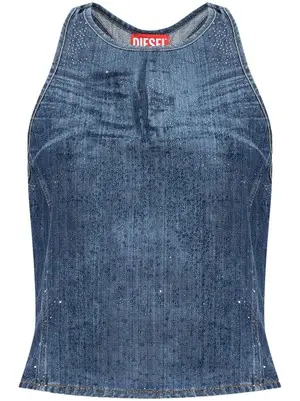 DIESEL® De-plaque-s Tank Top - Blue