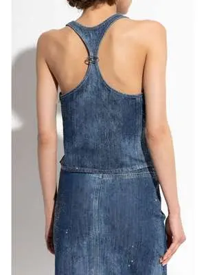 DIESEL® De-plaque-s Tank Top - Blue