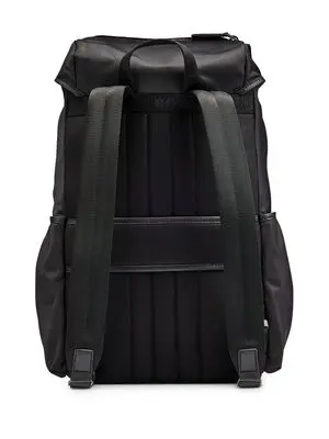 BOSS Double B Monogram Twill Backpack - Black