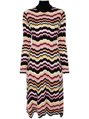 Missoni High Neck Dresses