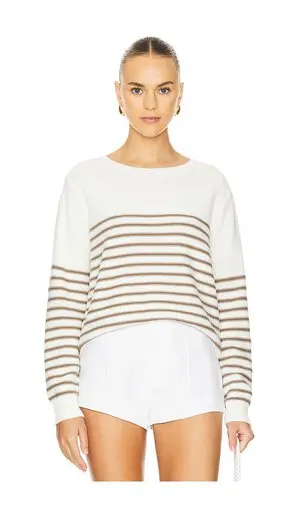 STITCHES & STRIPES Aubrey Crewneck Pullover