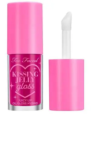 TOO FACED Too Faced Kissing Jelly Lip Oil Gloss In Raspberry. Raspberry