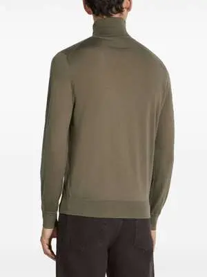 Zegna Cashseta Jumper - Green