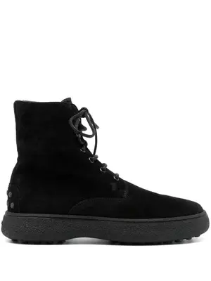 TOD'S Heritage Ankle Boots - Black