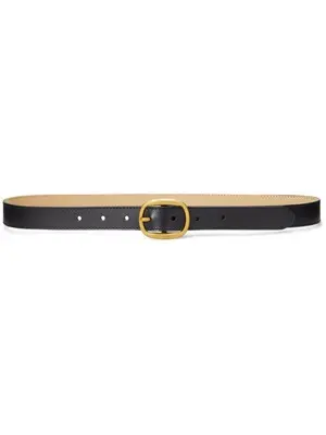 Polo Ralph Lauren Pin-buckle Leather Belt - Black