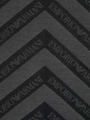 Emporio Armani Chevron-jacquard Scarf