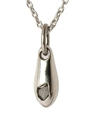 Parts Of Four Pewter Necklaces