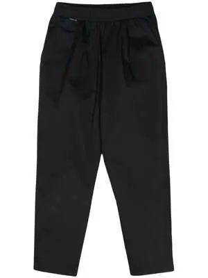 Family First Black Wash Pants For Men
