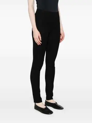 JOSEPH Gabardine Leggings - Black