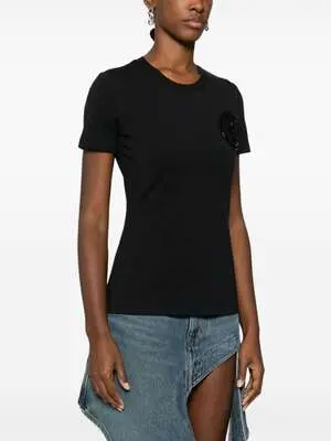 Just Cavalli Bead-logo T-shirt