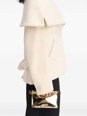 Jacquemus La Petite Pochette Rond Carré Clutch