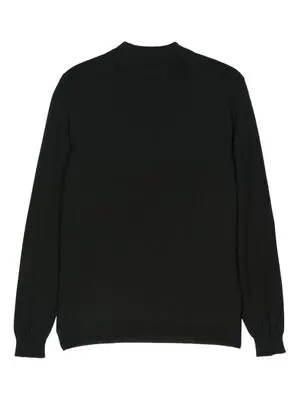 ZANONE Fine-knit Polo Shirt - Green