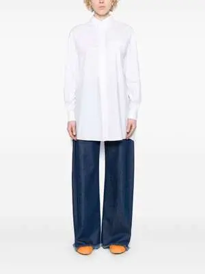 Moschino Fringed Poplin Shirt