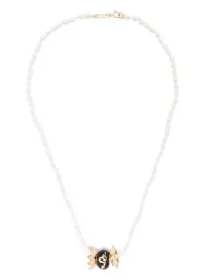 Adina Reyter 14kt Yellow Fairytale Pearl Necklace - Gold