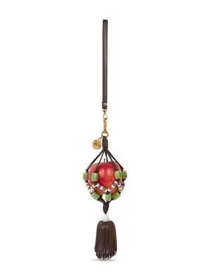 Etro Apple-tassel Leather Charm