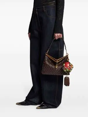 Etro Apple-tassel Leather Charm
