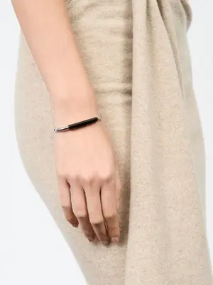 MAISON MARGIELA Numbers-motif Leather Cuff Bracelet