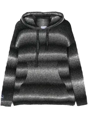 FAMILY FIRST Knitted Ombré Hoodie