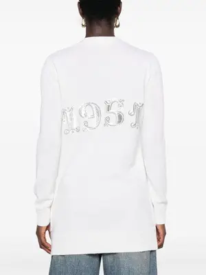 Max Mara Wool And Cashmere Blend Cardigan - White