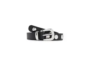 Madewell Studded Leather Belt - Black