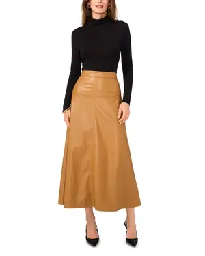 Vince Camuto Maxi Skirt - Desert Camel