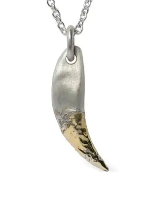 PARTS OF FOUR Leopard Tooth Necklace - Silver
