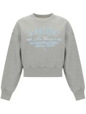 Amiri Cropped Logo Sweatshirt