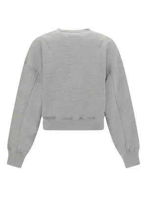 Amiri Cropped Logo Sweatshirt