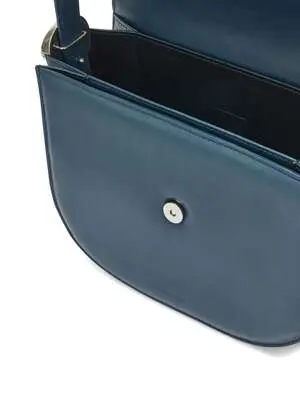 JIL SANDER Coin Leather Crossbody Bag