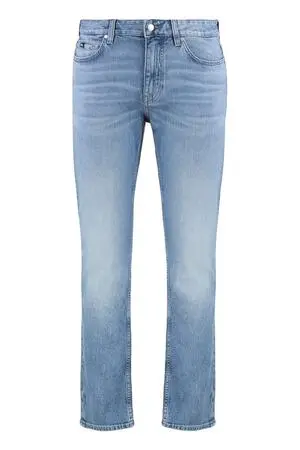 BOSS 5-Pocket Slim Fit Jeans - Navy