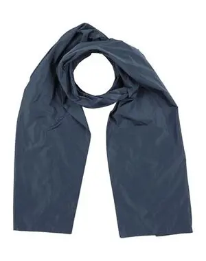 Emporio Armani Woman Scarf Grey Size - Polyester Blue