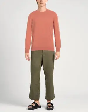 GRAN SASSO Crewneck Cashmere Sweater - Mandarin