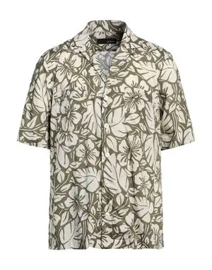 LARDINI Shirt Size Cotton - Green