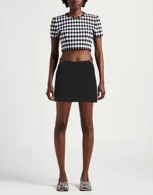 GANNI Mini Flared Skirt