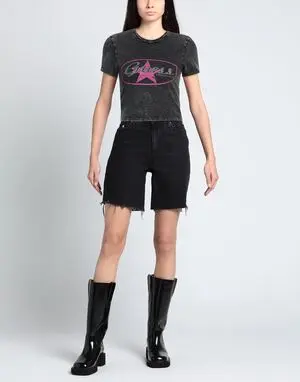 Guess T-shirt Charcoal Size Cotton, Elastane