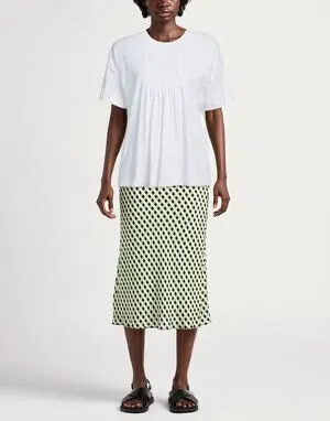 Alpha Studio Shirred Jersey T-shirt